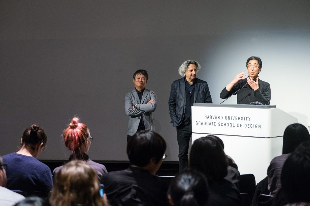 Muji chairman Masaaki Kanai and product designer Naoto Fukasawa ...