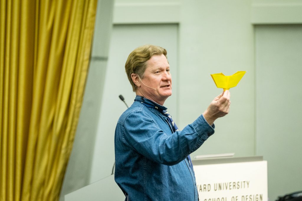 John Collins, "Paper Airplane Guy" - Harvard Graduate School of Design