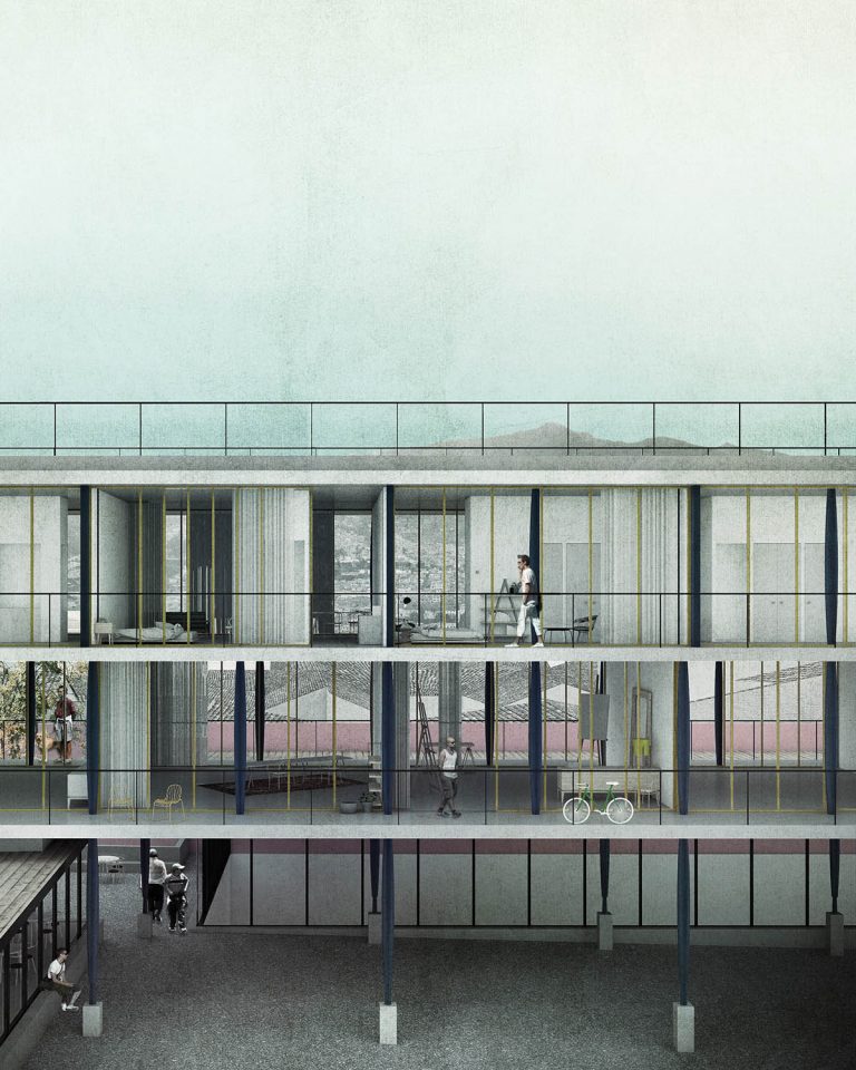 In Between Pitched Roof and Modernist Slab - Harvard Graduate School of ...