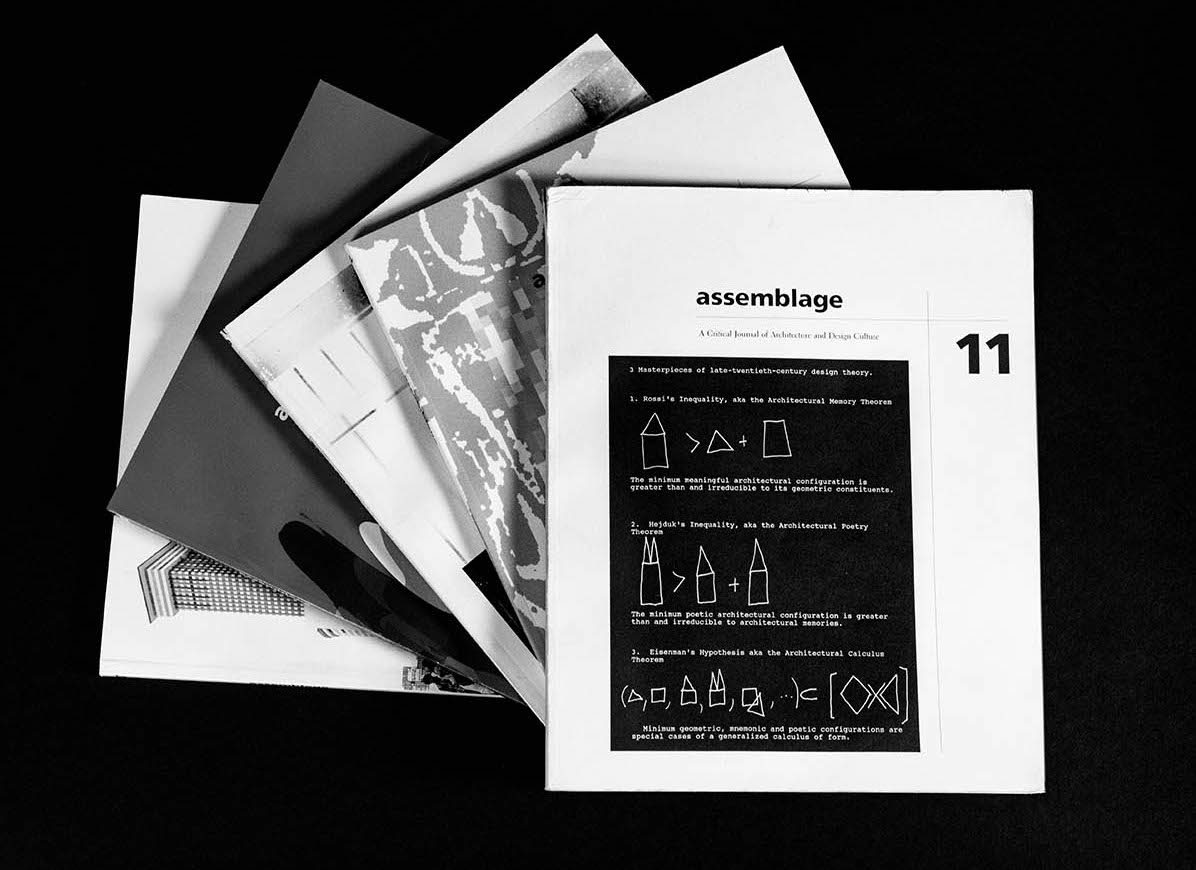 Assemblage, San Rocco, and the shifting value of architecture discourse ...