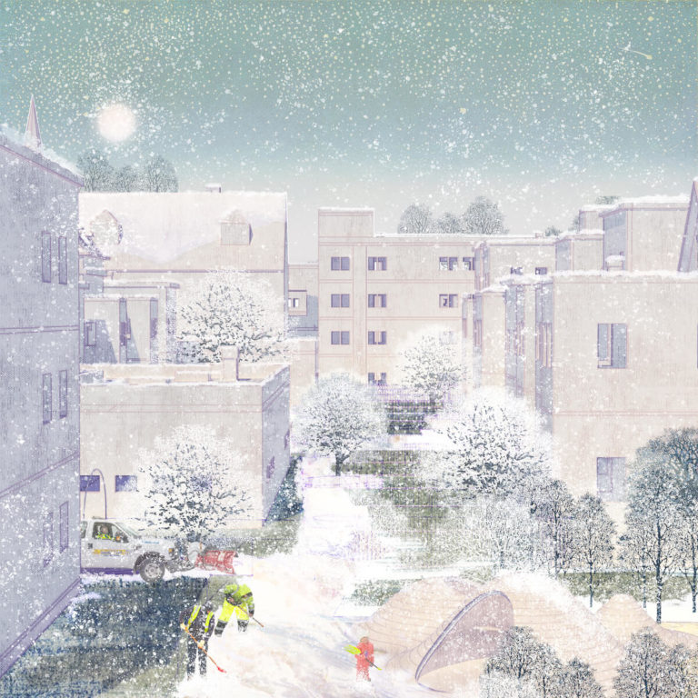 Snow Bank - Harvard Graduate School of Design