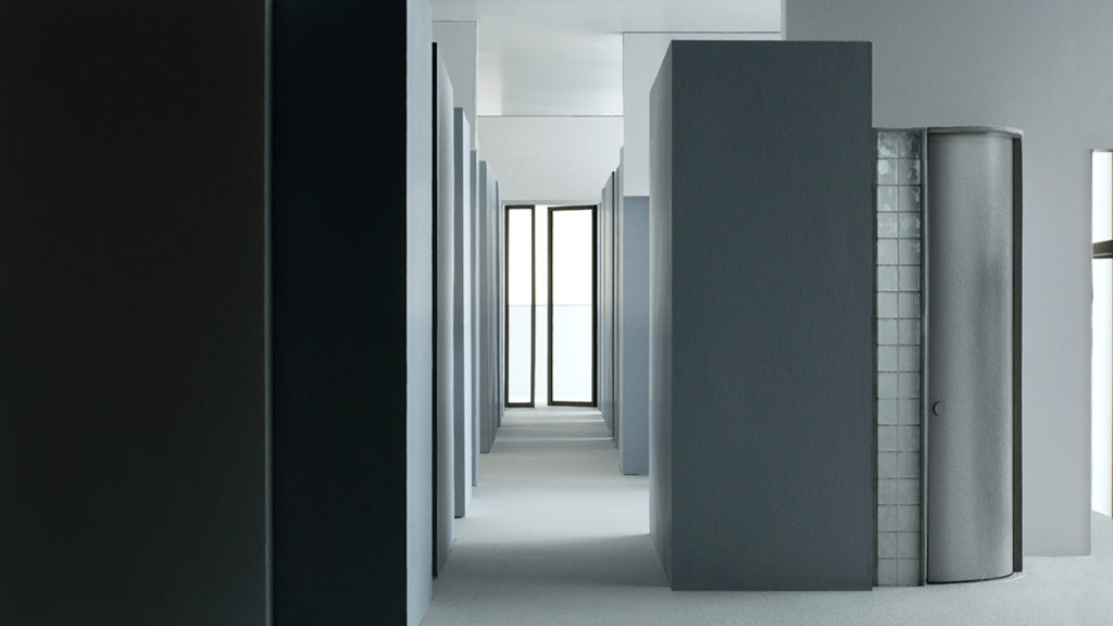 Housing with a long corridor - Harvard Graduate School of Design