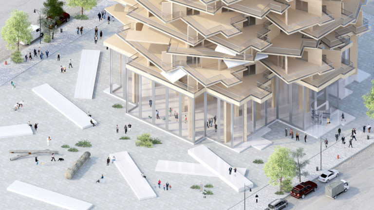 A Pile of CLT - Harvard Graduate School of Design