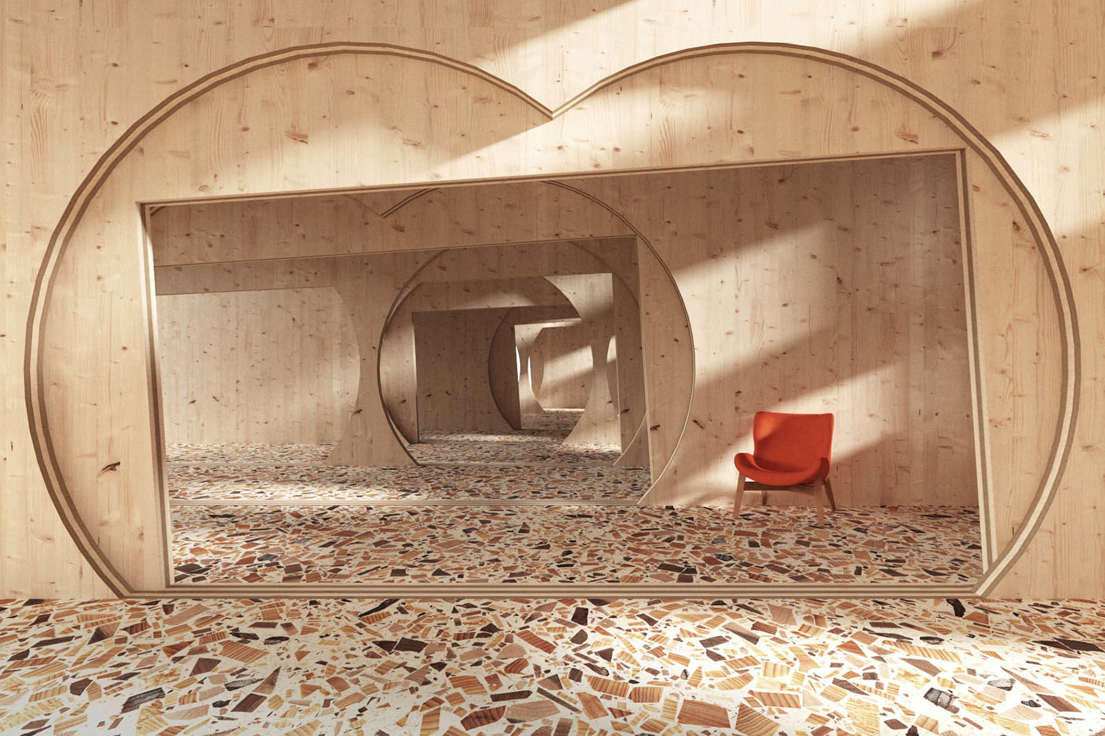 Architectural Model Using Layering