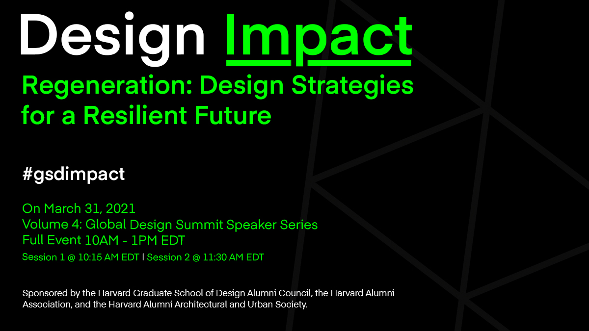 Design Impact Series: Regeneration: Design Strategies for a New Future ...