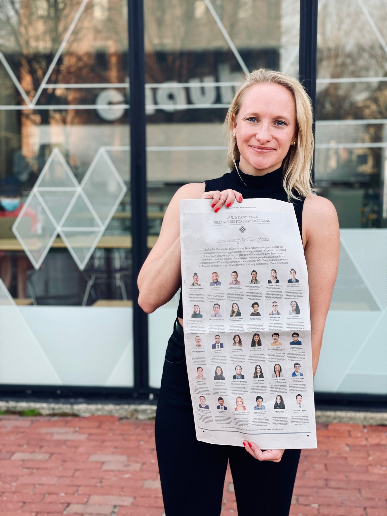 Katarina Richter-Lunn (MDes ’21) awarded a 2022 Paul & Daisy Soros ...