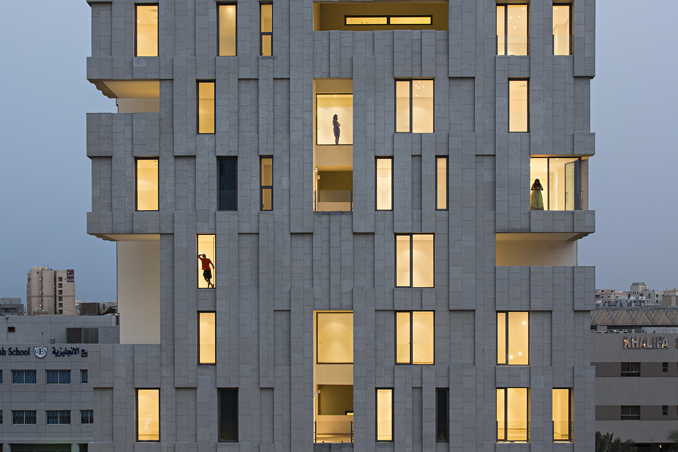 AGi Architects leaders Joaquín Pérez-Goicoechea MArch ’02 and Nasser B. Abulhasan MArch ’02 ...