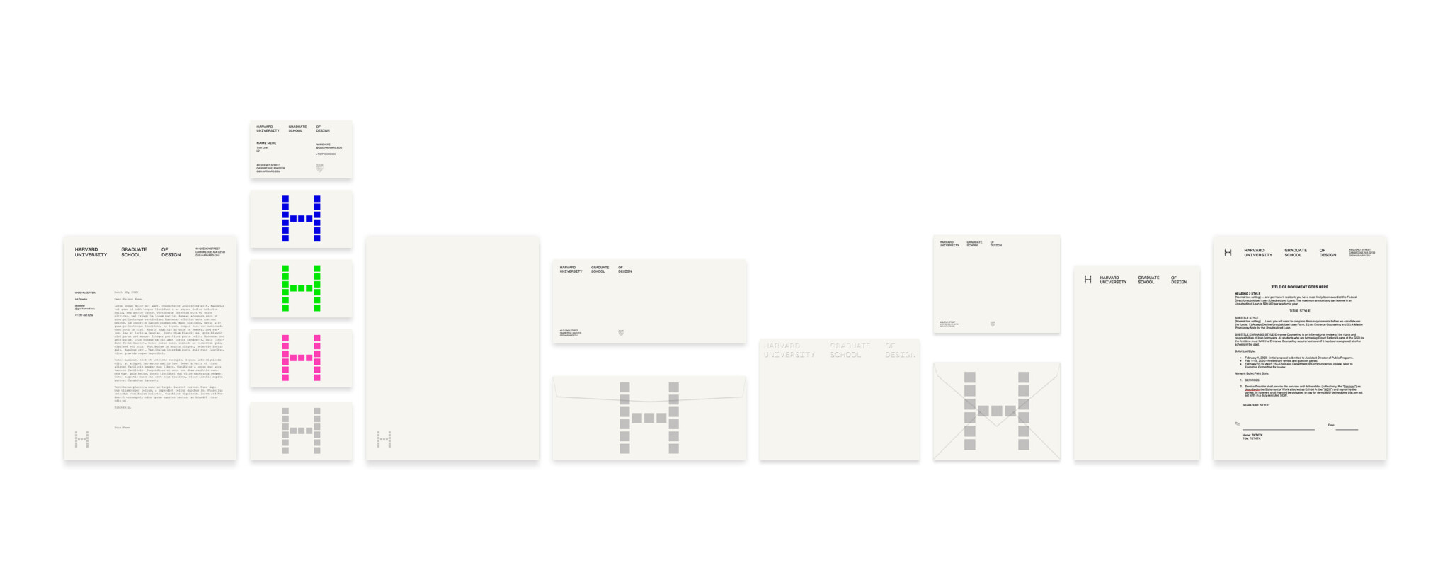 The Design Thinking Behind the GSD’s New Identity - Harvard Graduate ...